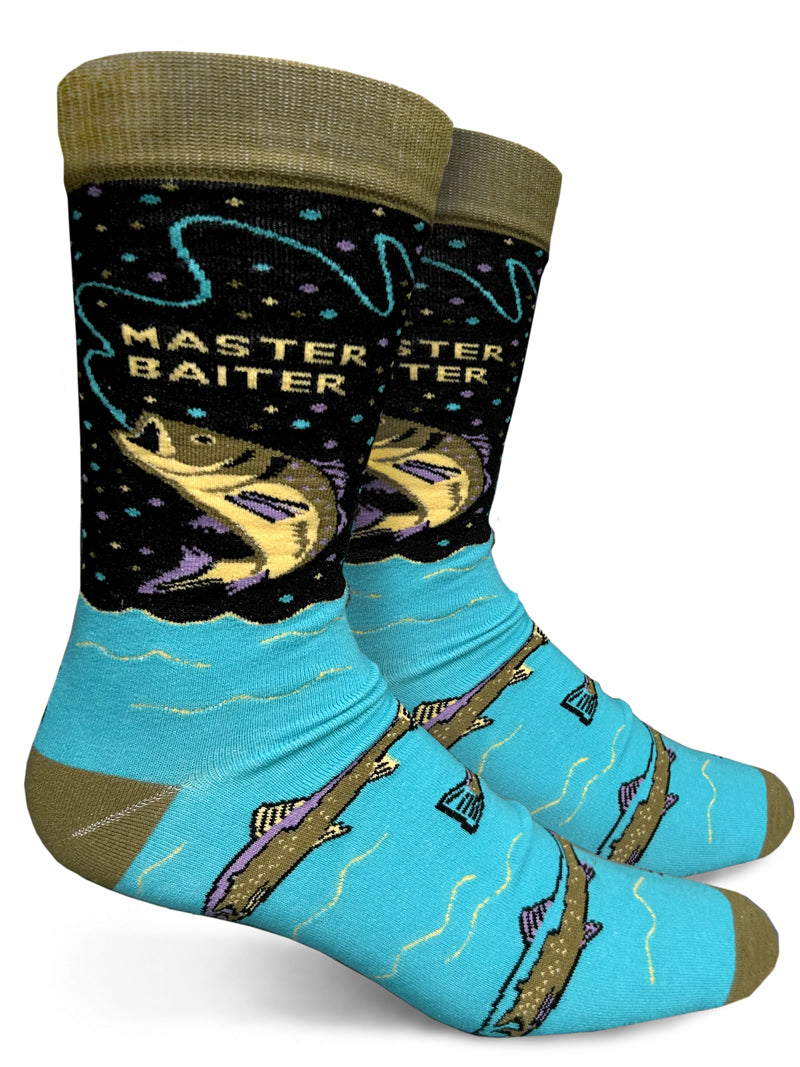 Master Baiter Mens Crew Socks – Wholesale.groovythingsco.com